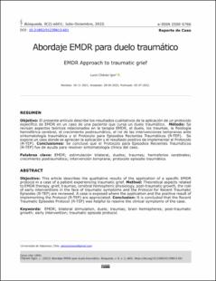 Abordaje EMDR para duelo traumático