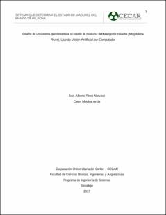 Diseño de un sistema que determine el estado de madurez del Mango de ...