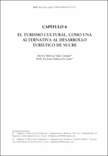 EL TURISMO CULTURAL, COMO UNA ALTERNATIVA AL DESARROLLO TURÍSTICO DE SUCRE